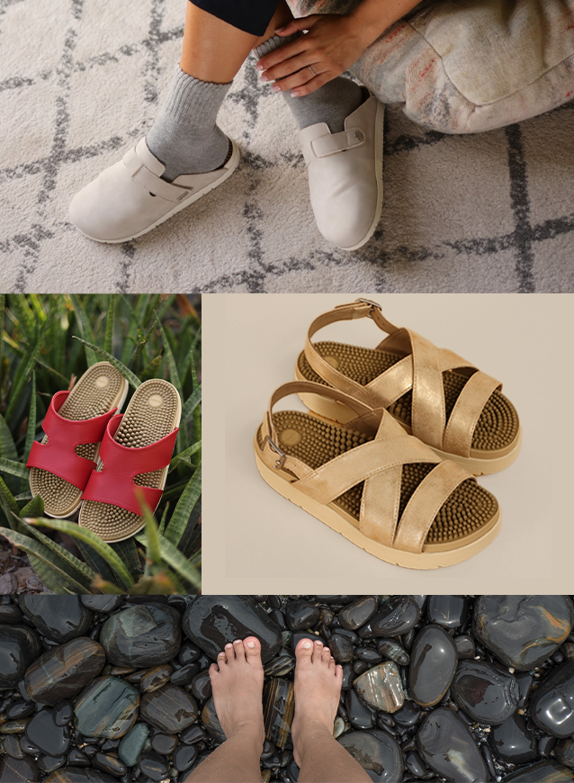 Women's Reflexology Footwear | Kenkoh Japanese Massage Technology ...