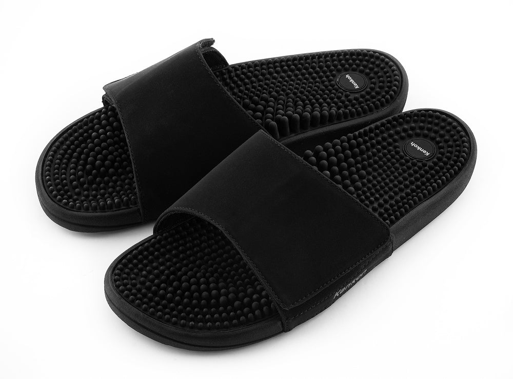 Kenkoh Fukkatsu Reflexology Sliders | Acupressure Footwear – Kenkoh.jp