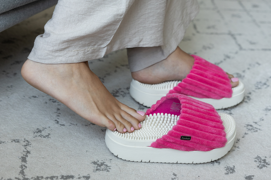 Women's Reflexology Footwear | Kenkoh Japanese Massage Technology ...